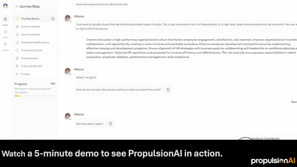 AI Job Description Generator | getpropulsion.ai